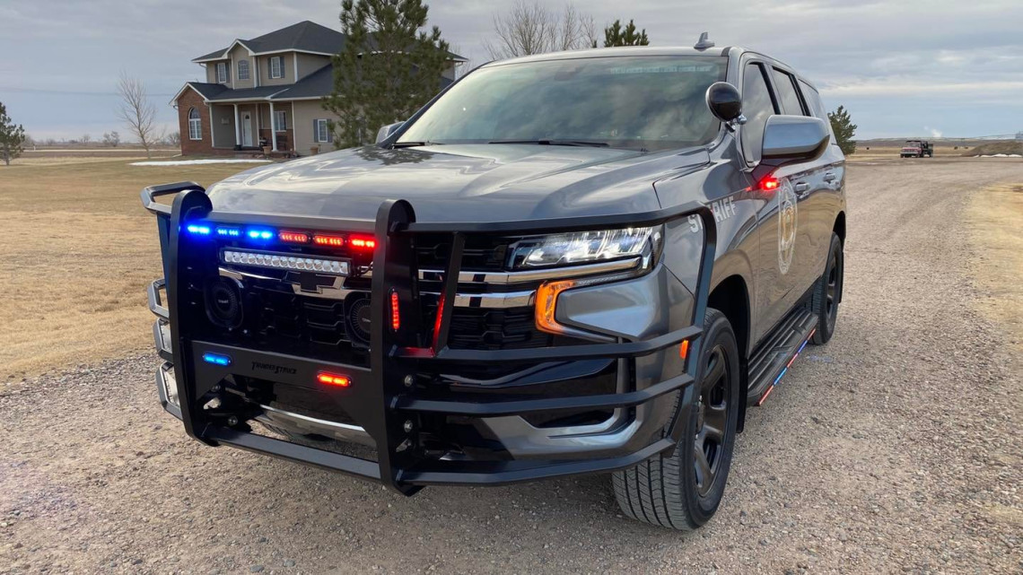 2021 Chevy Tahoe Pursuit TVI Grille Guard With Police Center Section 2021 Chevy Tahoe Pursuit TVI Grille Guard With Police Center Section